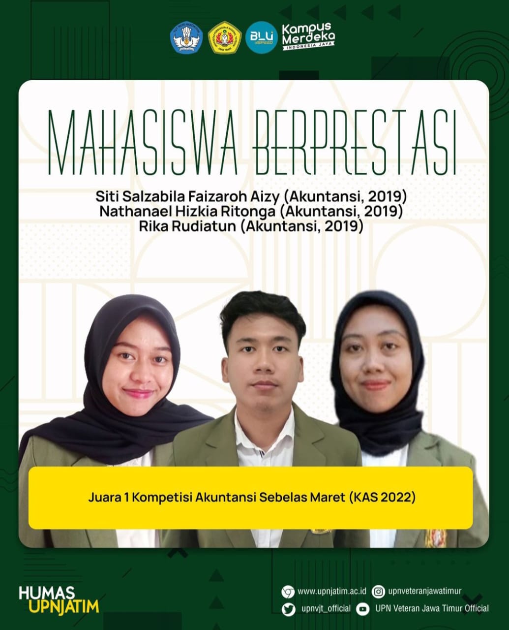 Prestasi Mahasiswa – AKUNTANSI – UPN "Veteran" Jawa Timur